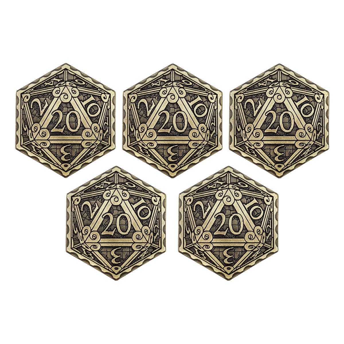 D20 Coins