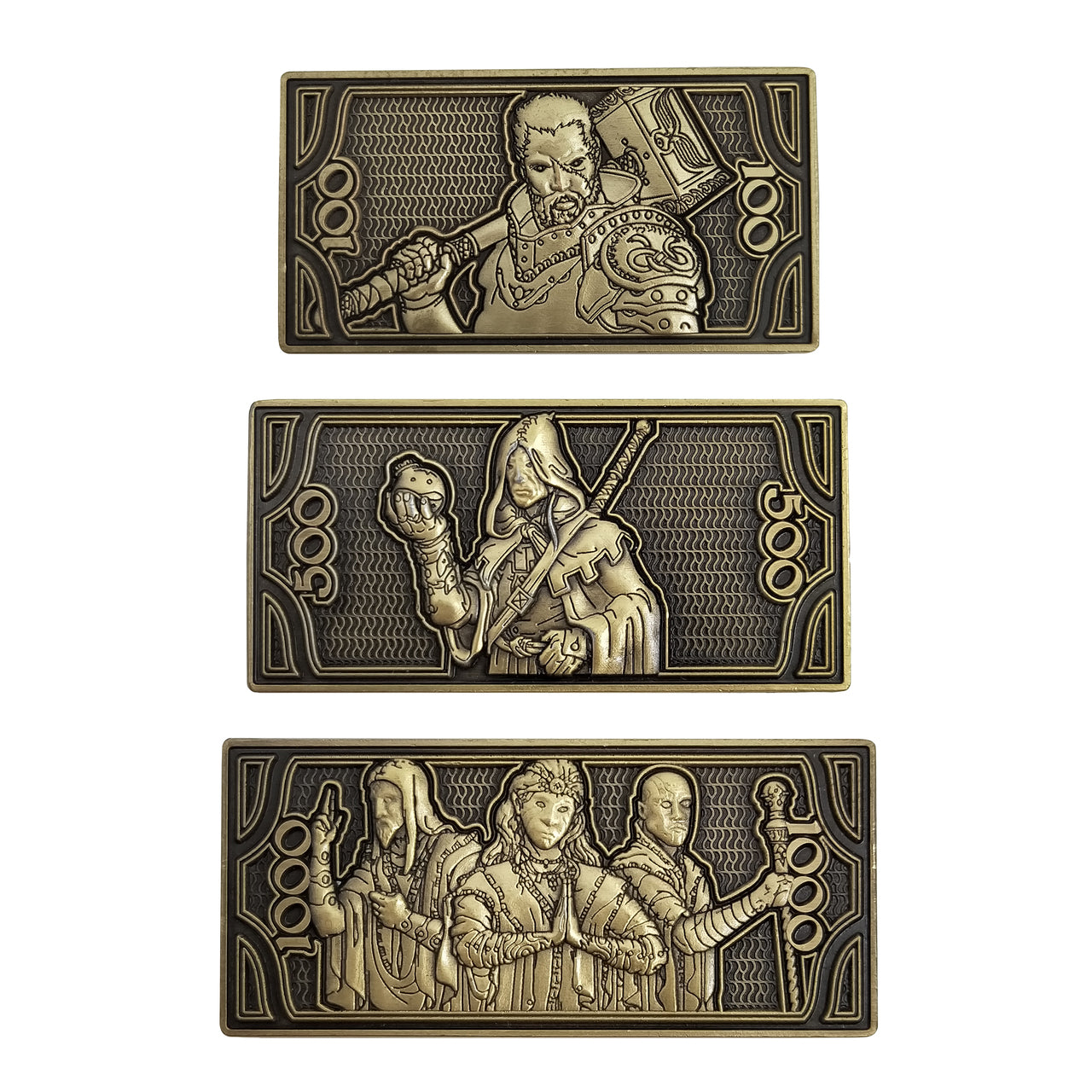 100, 500, 1000 Trade Bars (12)